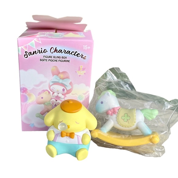 Sanrio | Accessories | Miniso Sanrio Rocking Horse Pompompurin Box ...